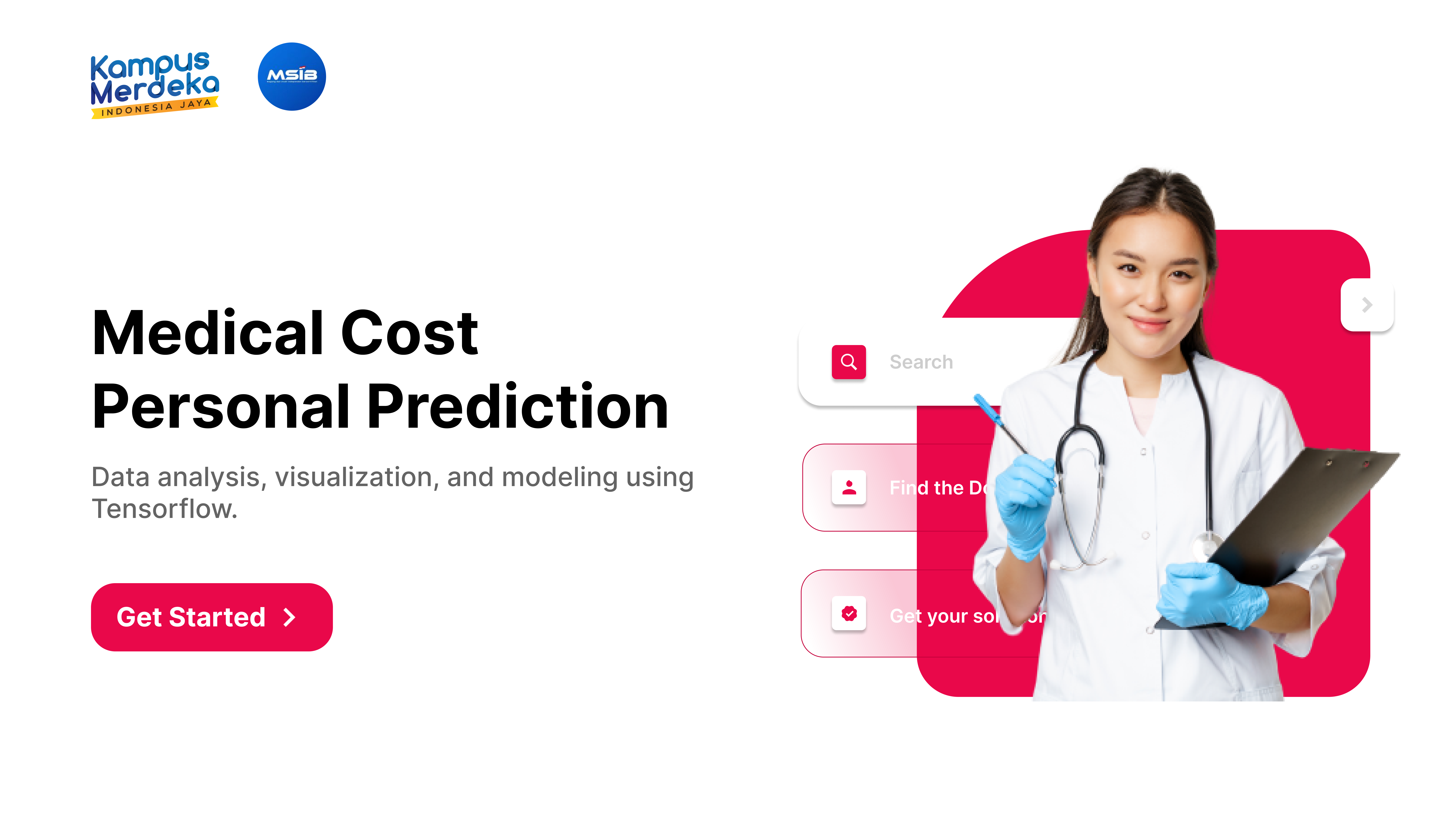 Portofolio Detail >> PREDICTION OF PERSON'S HEALTH COSTS USING A LINEAR