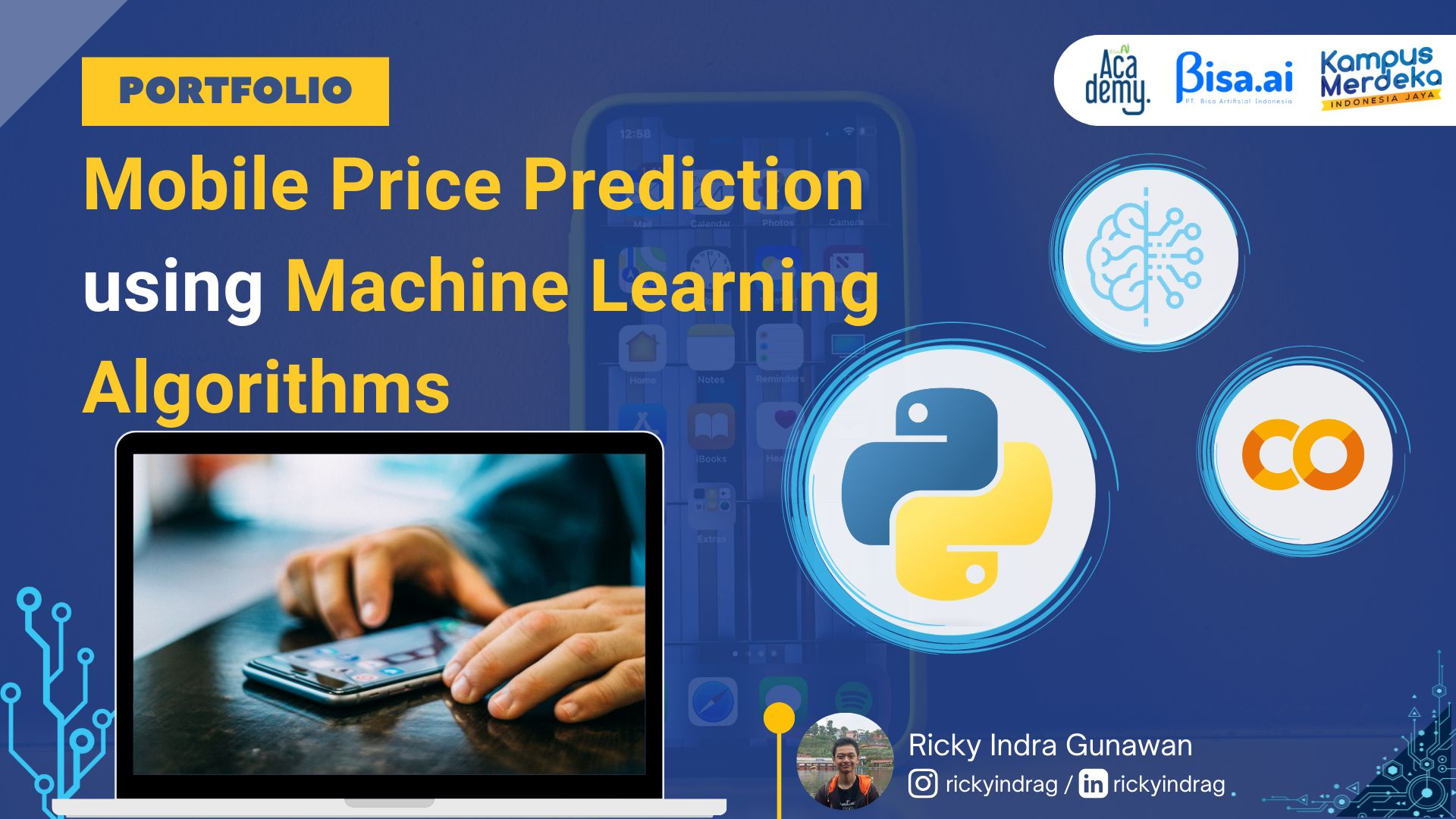 Portofolio Detail >> Mobile Price Prediction using Machine Learning